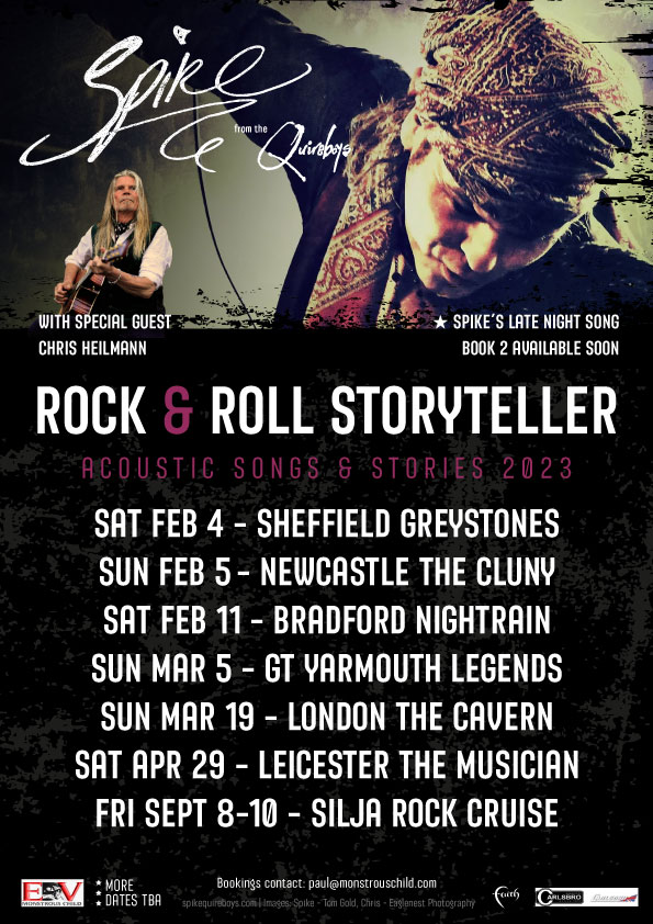 Quireboys singer Spike - latest news